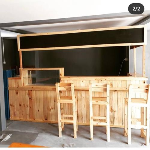 Jual booth container kayu jati Belanda per 1mt - Kab. Bekasi - ud ...