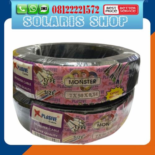 Jual Cable Speaker 2x50/Cable Audio Speaker/Monster Cable/Kabel Spiker ...