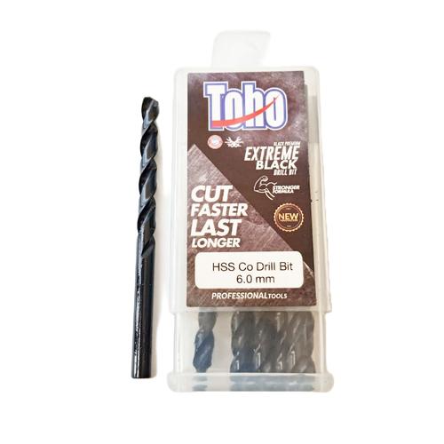 Jual TOHO Premium Mata Bor Besi Stainless 6 mm/6mm EXTREME BLACK - Kab ...