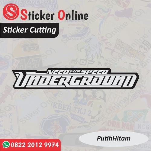 Jual Stiker Need For Speed Underground | Sticker Cutting Motor Mobila ...
