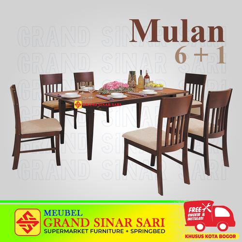 Jual Kursi Meja Makan Kayu Ligna Mulan Set - 4 Kursi 1 Meja - Kota ...