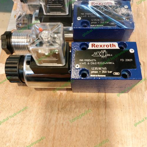 Jual SOLENOID VALVE REXROTH 4WE 6 D62/EG24N9K4 - Jakarta Barat - global hydrometic | Tokopedia