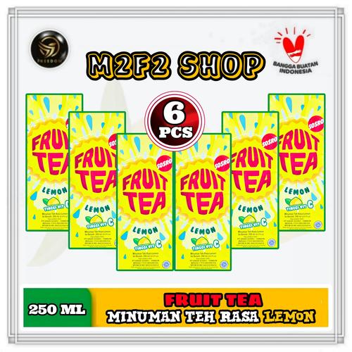 Jual Fruit Tea Teh Rasa Lemon Kotak - 250 ml (Harga 6 Pcs) - Jakarta ...