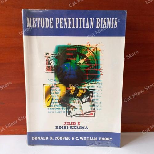 Jual METODE PENELITIAN BISNIS - Donald R. Cooper - Jilid 1 - Kota ...