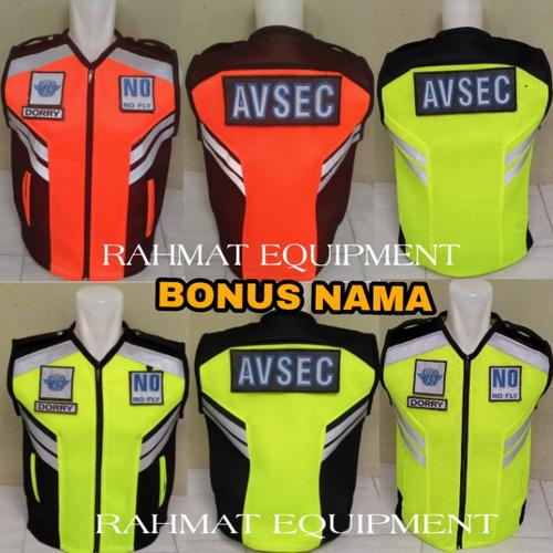 Jual Rompi AVSEC Rompi Bandara Rompi Patwal Turing Multifungsi - POLOS ...