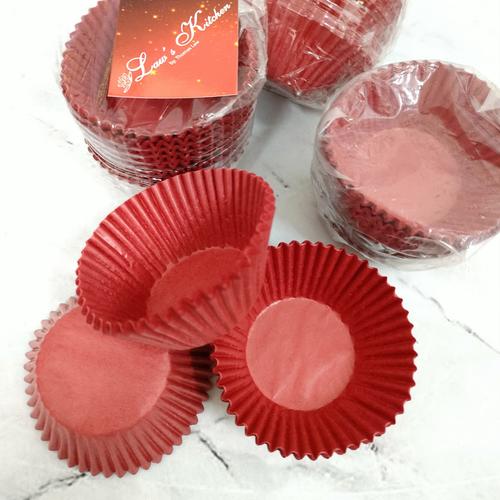 Jual kertas bolu kukus / paper cake case uk 11cm isi 100 lembar - putih ...