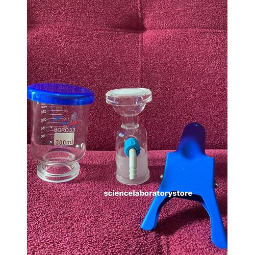 Jual Set 3 Funnel Filtering Head dan Clamp Holder for Vacuum Filtration ...