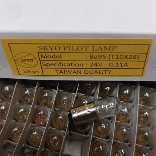 Jual lampu bayonet ba9s 24v 3w / bayonet ba9s 24v 0,11a 3w - Jakarta ...