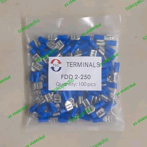 Jual Skun Female 2.5mm FDD 2.5-250 Biru/Skun Kabel 1.5-2.5mm - Jakarta ...