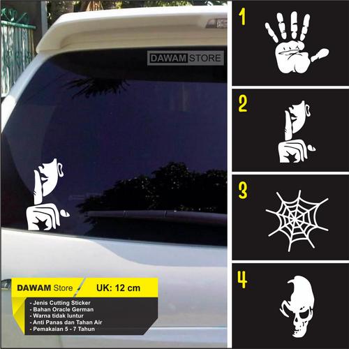 Jual Sticker Kaca Mobil Keren Stiker Mobil Sticker Kaca Belakang Unik 1 ...