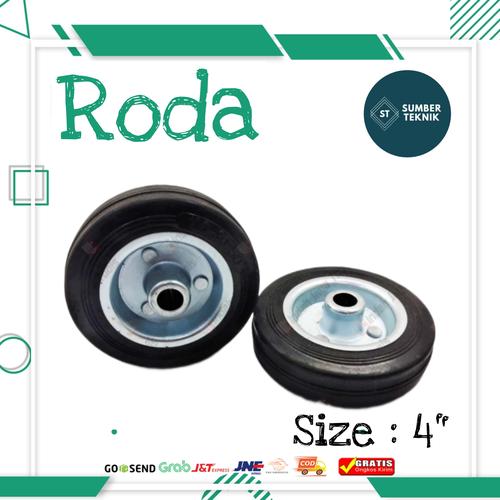 Jual Roda Karet / Roda Trolley / Roda Etalase / Roda Lori Wheel Only 4 ...