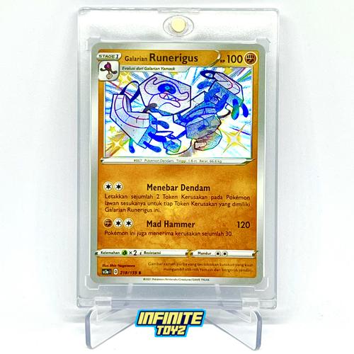 Jual Galarian Runerigus Shiny SC3A Pokemon TCG Indonesia - Kab. Jember ...