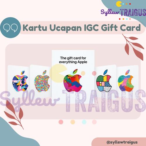 Jual Kartu Ucapan IGC Gift Card Custom - Ukuran 150K - Kota Tangerang ...