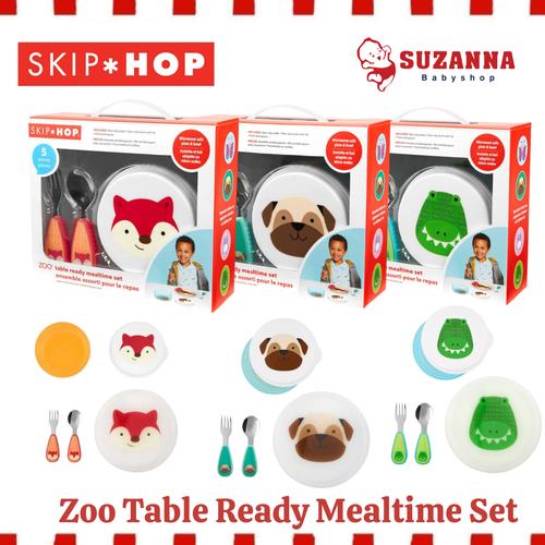 Promo Skip Hop Zoo Table Ready Mealtime Set - Perlengkapan Makan Anak - Unicorn - Jakarta ...