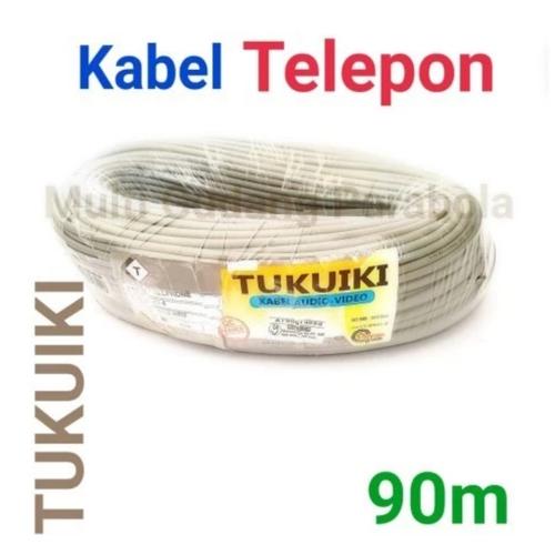 Jual Kabel Telpon / Telepon Isi 4C Grey @90M TUKUIKI (Standar SNI ...