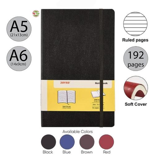 Jual JOYKO Notebook / Buku Tulis Catatan Agenda SoftCover A6 NB-662 ...