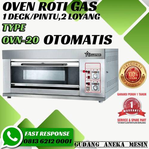Jual Oven Roti Gas 1 deck 2 Loyang OVN-20 Oven Pemanggang Roti Gas ...