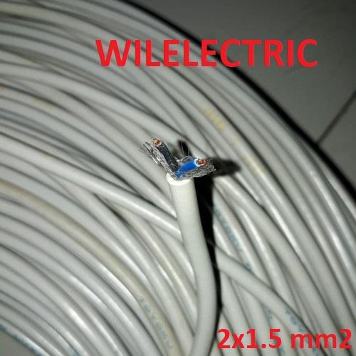 Jual Kabel screen control LiYCY 2 x 1.5 mm / 2x1.5 mm abu abu ecer ...