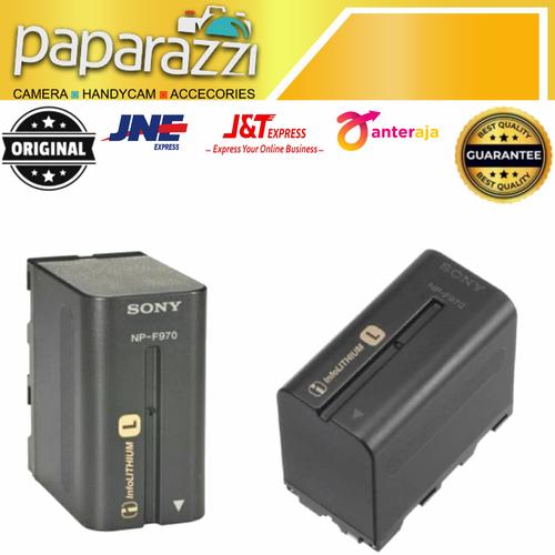 Jual BATERAI SONY ORIGINAL NP-970 /BATERAI SONY NP-F970 STANDBY 12JAM ...