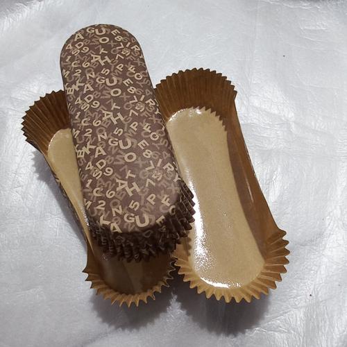 Jual Paper Cup Roti OVAL Cup Case Tatakan Kertas Roti Makanan ...