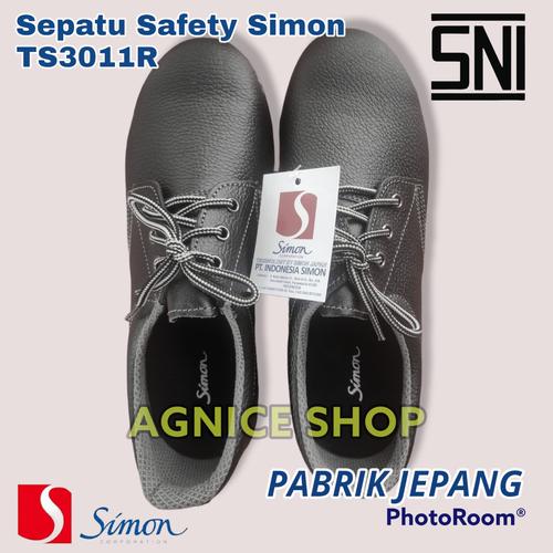 Jual Sepatu Safety SIMON TS3011R Steel Toe Cap Safety Shoes Kualitas ...