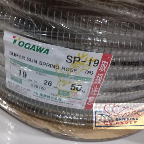 Jual TOGAWA SELANG SPRING SUPER SUN SPRING HOSE (SP-19) 19 X 26MM - 3/4 ...