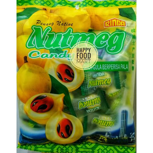 Jual RINDA NUTMEG CANDY/PERMEN PALA IMPOR/KEMBANG GULA KHAS PENANG ...