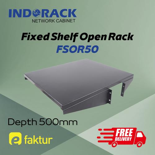 Jual Fixed Shelf Open Rack Flat Ambalan Tatakan Rack Server D.500mm ...