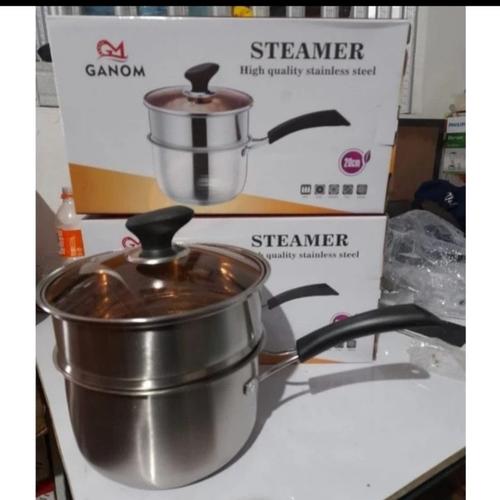 Jual Panci Susu Ganom 20 CM Serba Guna + Steamer Sauce Pan Milk Pan ...