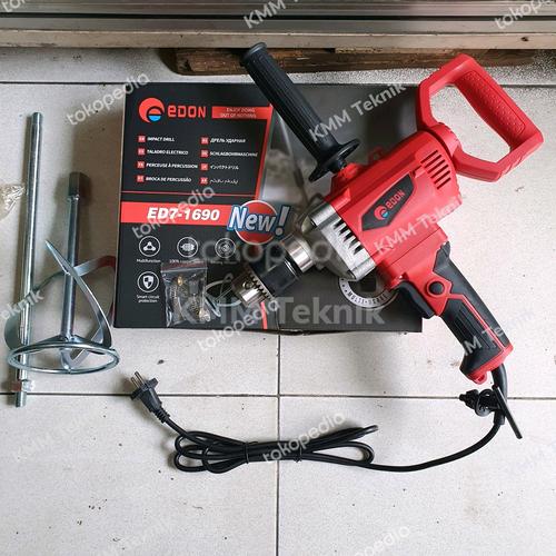 Jual MESIN BOR MIXER 16MM EDON ED7-1690 ALAT PENGADUK CAT ADONAN MIXING ...