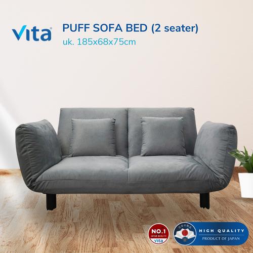 Jual PUFF SOFA BED - 2 SEATER SOFABED - Sofa empuk - Japan Technology ...