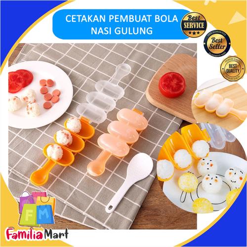 Jual Cetakan Nasi Bento Bola Bulat Rice Ball Shaker - Kota Surabaya ...