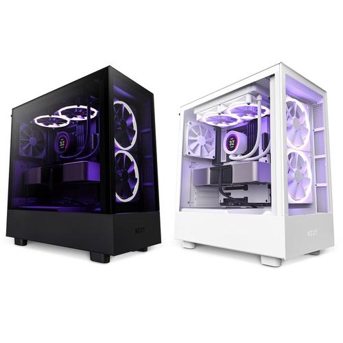 Promo NZXT H5 ELITE ATX Premium Compact Mid tower Gaming Case - Putih ...