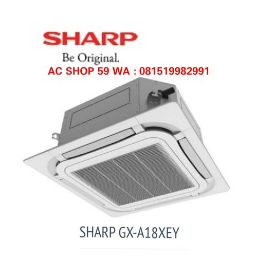 Jual AC SHARP GX-A18XEY CEILING CASSETTE 2 PK TORBO COOL SELF CLEANING NEW - Jakarta Utara - AC ...