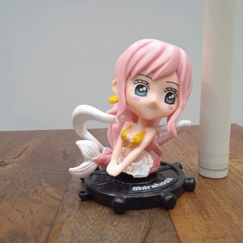 Jual static figure shirahoshi chibi one piece mini fig statue detail ...
