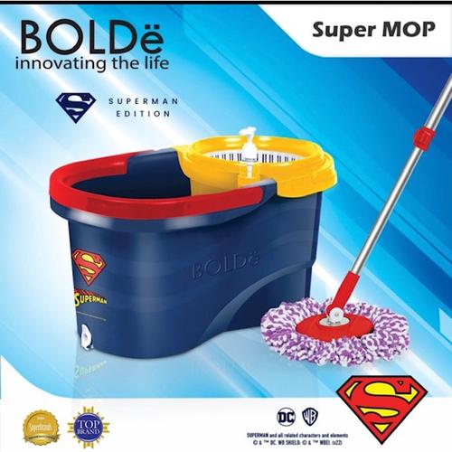 Jual BOLDE SUPER MOP DC SUPER HERO EDISI SUPERMAN BATMAN PREMIUM ALAT ...