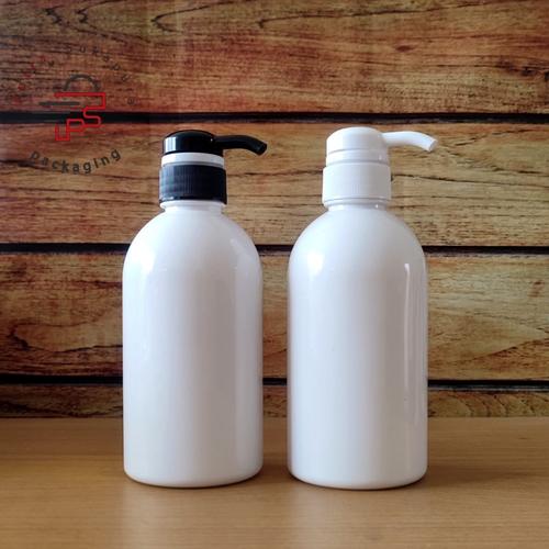 Jual BOTOL HAND WASH 500ML OVAL - BOTOL PUMP 500ML OVAL TEBAL 43,7G ...