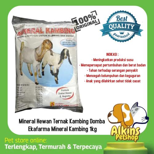 Jual Mineral Kambing 1 KG - Vitamin Mineral Multivitamin Domba ...