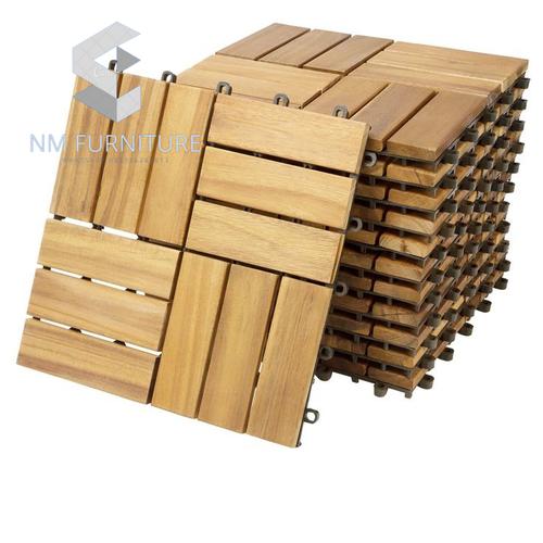 Jual Ubin kayu lantai kayu / lantai kayu jati Decking tile - ZIGZAG ...