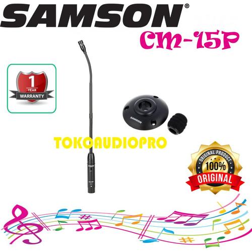 Jual Samson CM15P CM-15P Gooseneck Podium Microphone Samson CM-20P ...