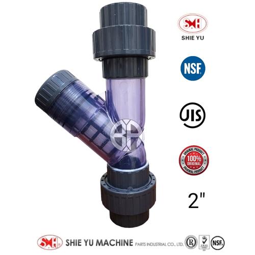 Jual Y Strainer UPVC 2" inch Socket Clear Body SH TAIWAN PVC ASLI ...