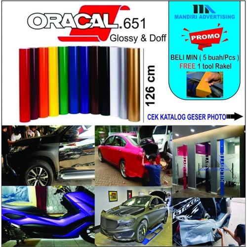 Jual Stiker warna - oracal 651 doff / glossy 1 Roll 50 M - Glossy ...
