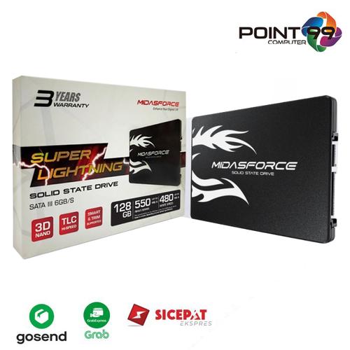 Jual SSD 128 GB MIDASFORCE SATA III SUPER LIGHTNING - Kota Bandung - POINT99 COMPUTER | Tokopedia