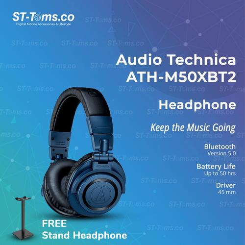 Promo Audio Technica ATH-M50xBT2 DS / M50X BT2 DS Bluetooth Headphones Cicil 0% 3x - Jakarta ...