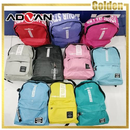 Jual ADVAN Tas Sekolah / Tas Punggung / BackPack Warna Murah - Lavender ...