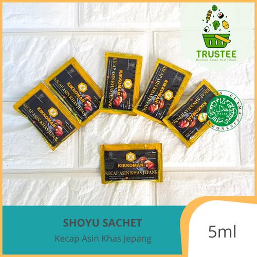 Promo Kikkoman Shoyu / Soy Sauce / Kecap Asin Khas Jepang Sachet Halal ...