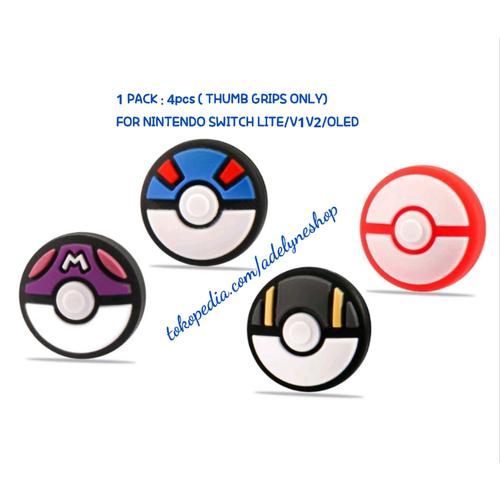 Jual Thumb Grips Pokemon Nintendo Switch V1V2/Lite/OLED - POKEBALL ...