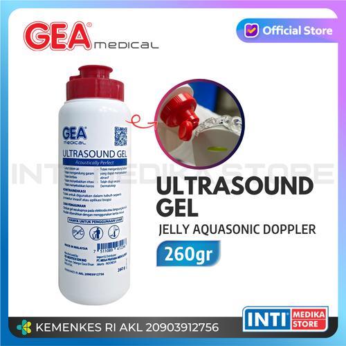 Jual GEA - Ultrasound Gel 260gr | USG Gel | Jelly Aquasonic Doppler ...