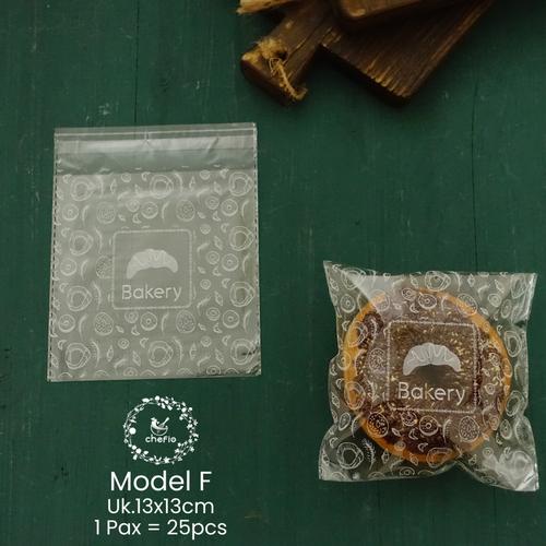 Jual Chefio Plastik Roti Motif /Plastik Kue Cake Roti Tawar Sobek Donut ...