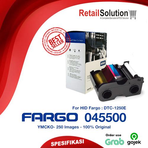 Jual Ribbon Fargo DTC-1250e Color YMCKO 045500 Original 250 Images ...